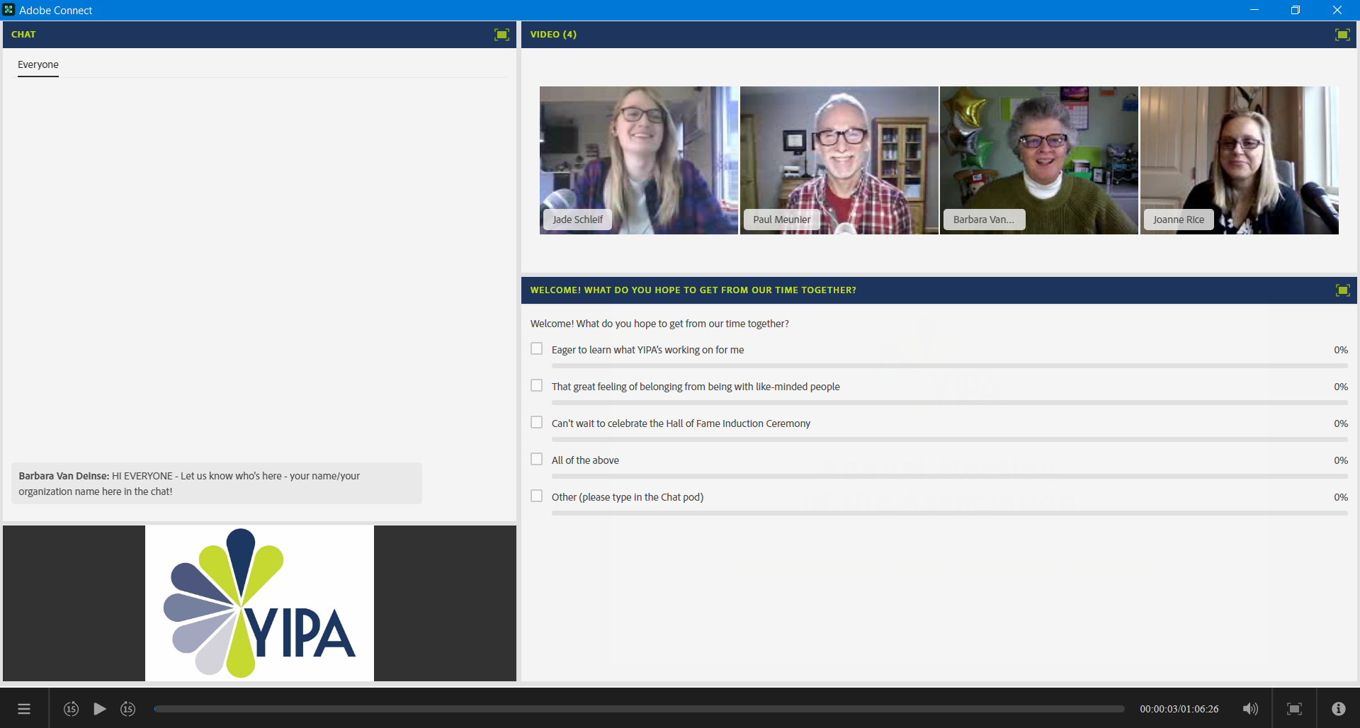Virtual Annual Meeting - YIPA